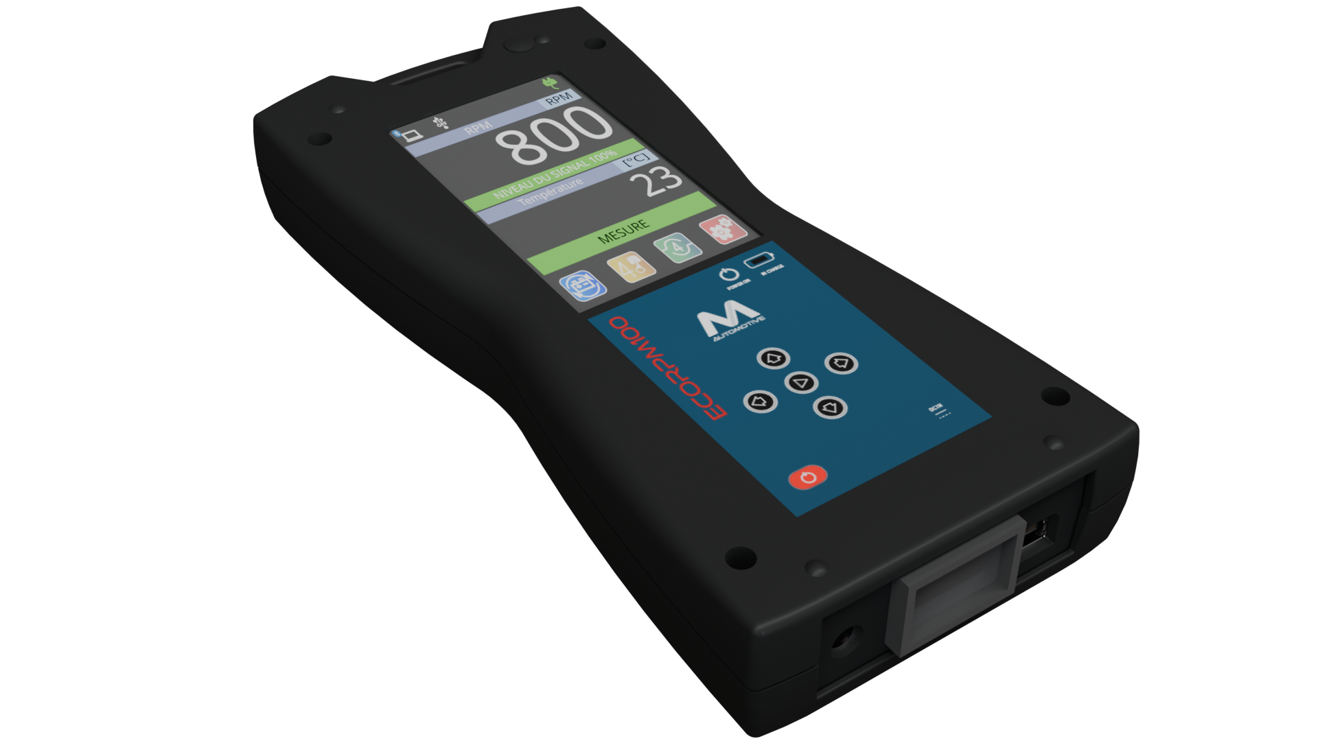 RPM device with charger and connectors - Muller Automotive