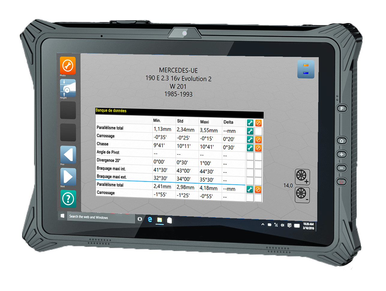 Tablette 10" - Muller Automotive